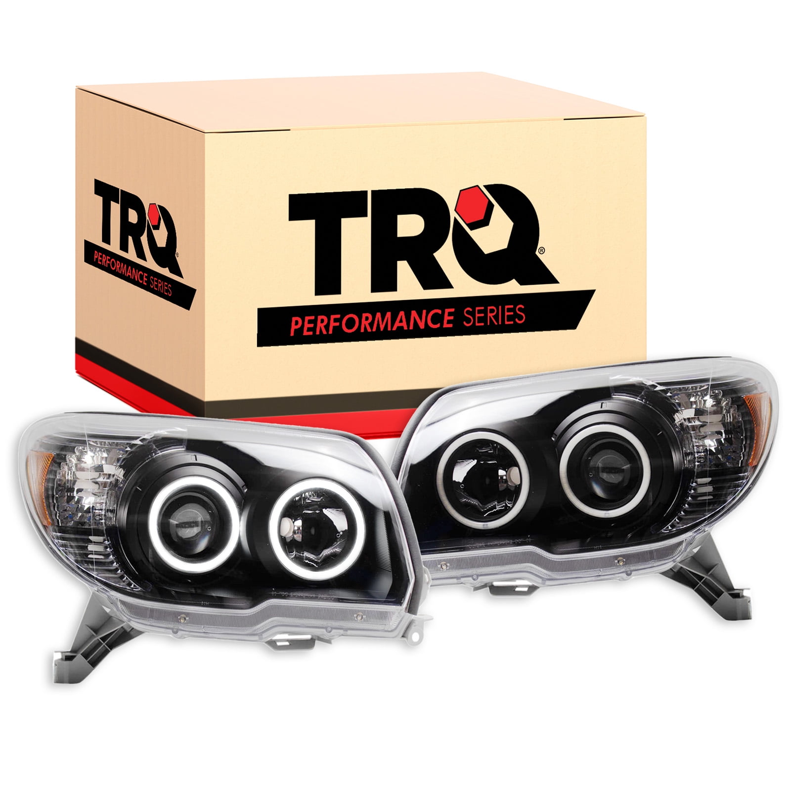 TRQ Performance Headlight Set Fits 2006-2009 Toyota 4Runner HLA95198 ...