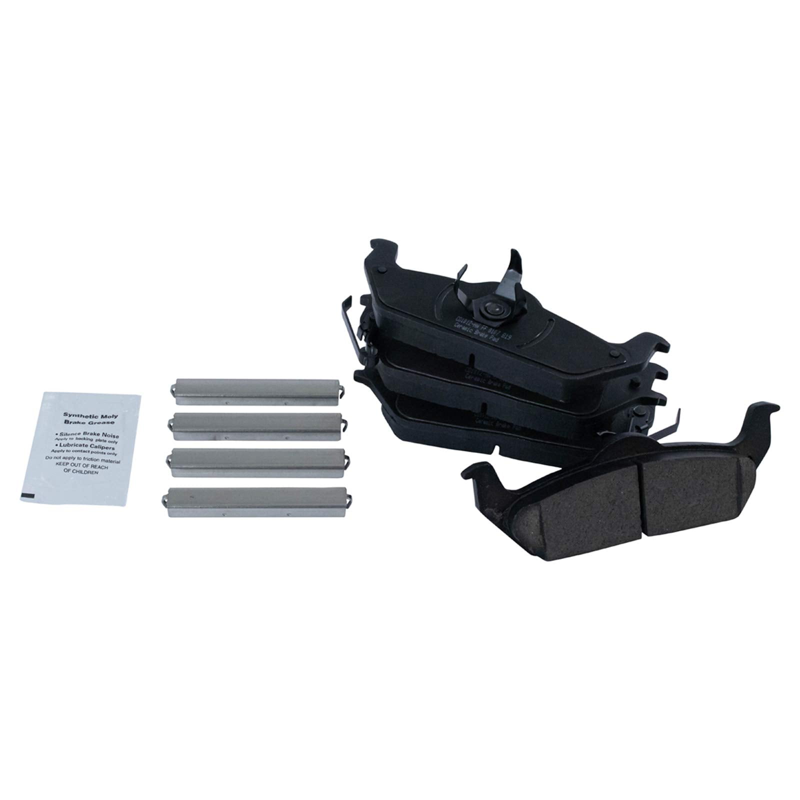 TRQ Posi Ceramic Rear Disc Brake Pads Set for Ford F150 Lincoln Mark LT ...