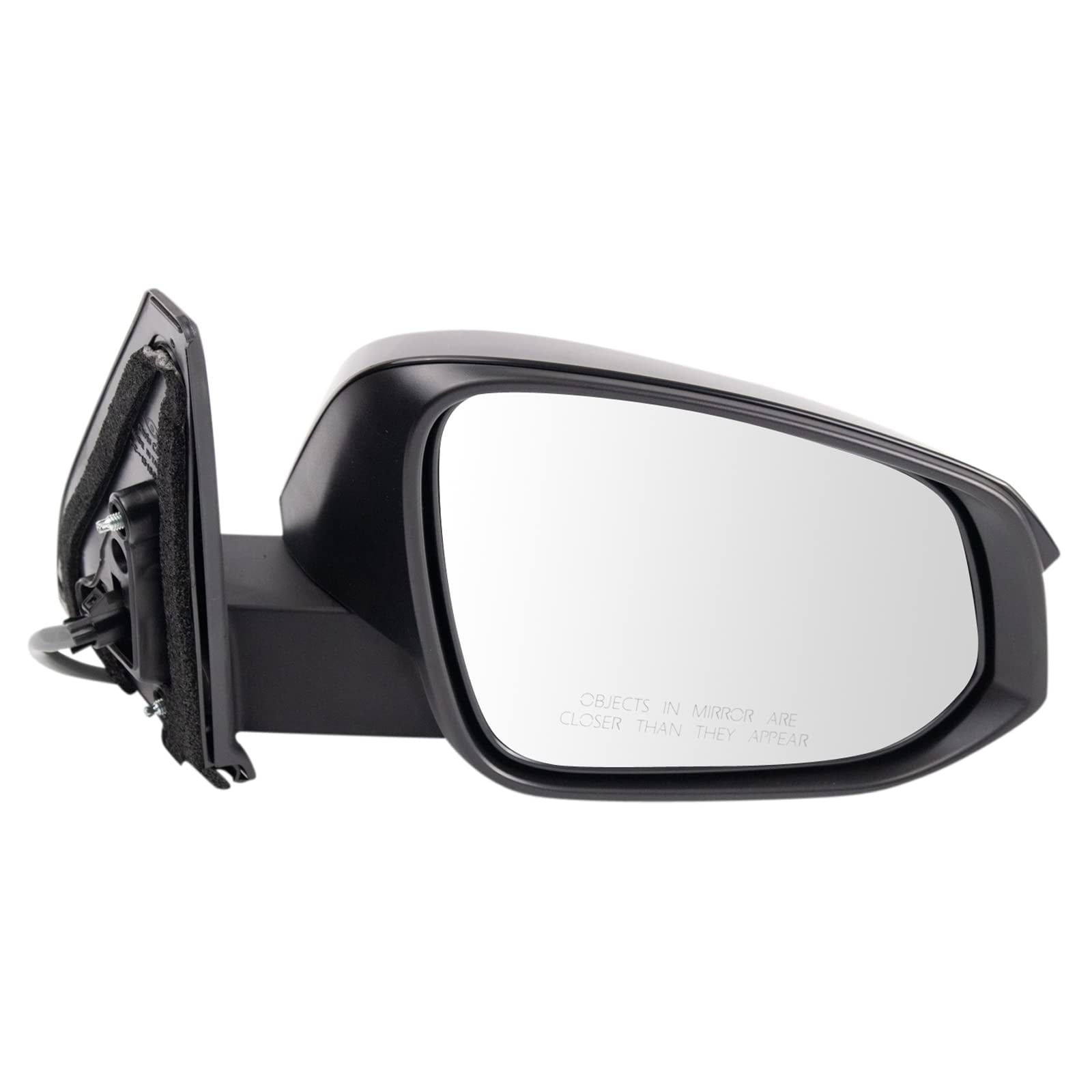 TRQ Power Heated Side View Mirror Paint to Match Passenger Side RH for ...
