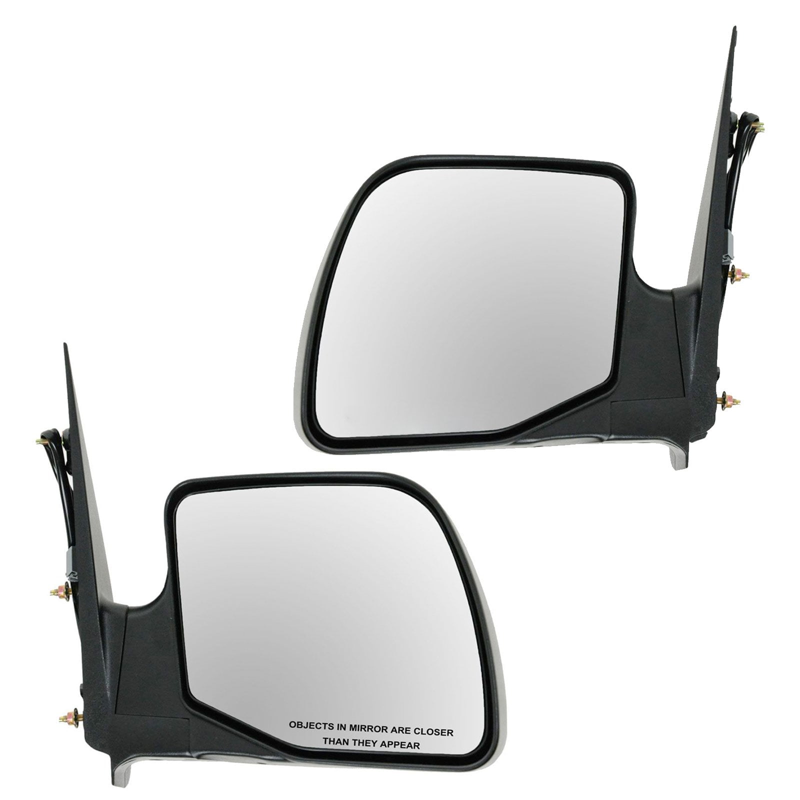 TRQ Power Mirrors Left LH & Right RH Pair Set for 94-06 Ford E350 Van ...
