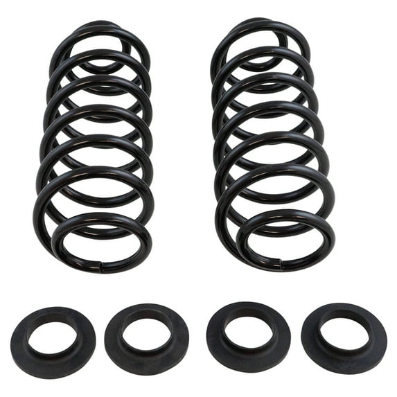 TRQ Rear Air Spring Suspension Coil Spring Conversion Kit for Crown Vic ...