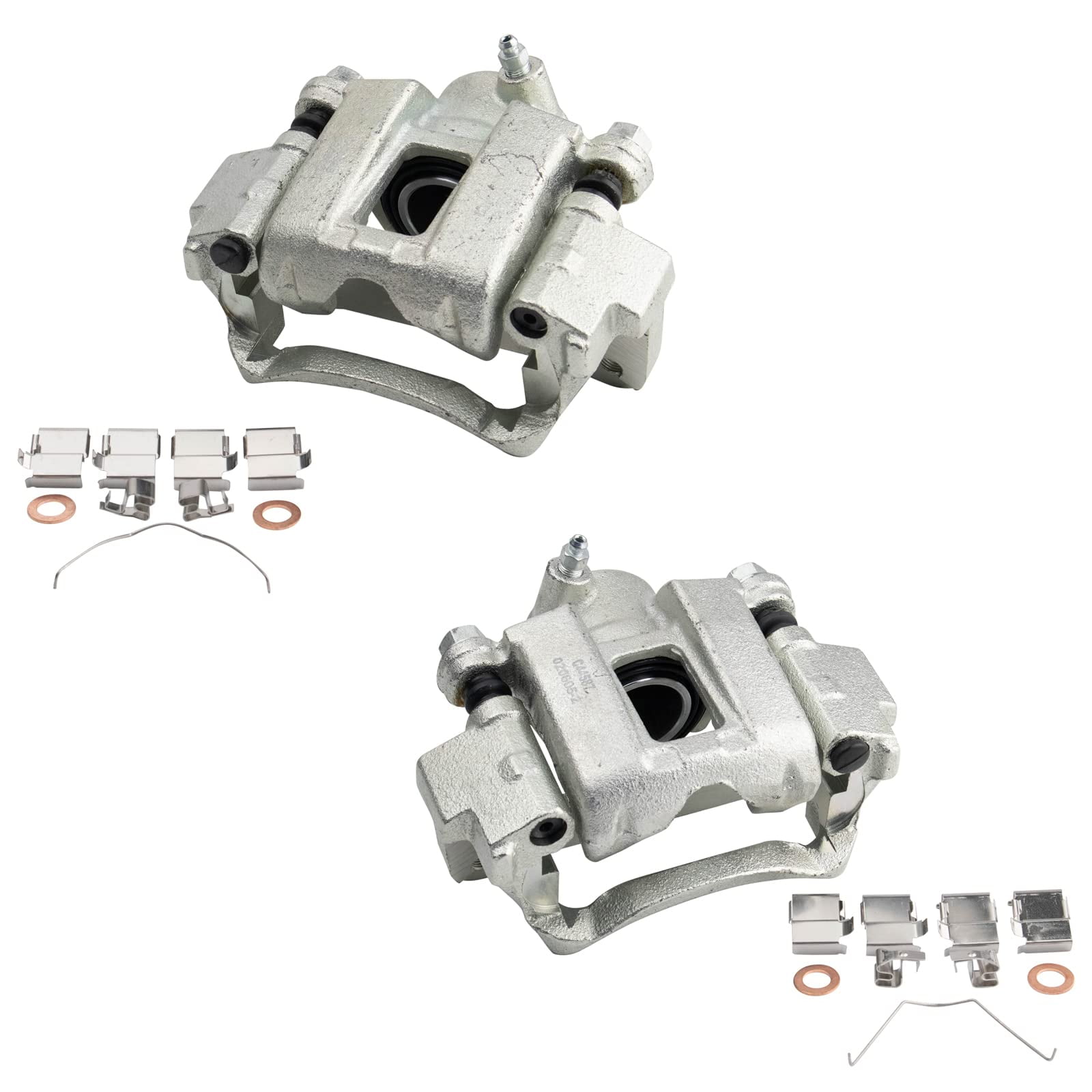 TRQ Rear Brake Caliper Set Compatible with 2010-2023 Lexus GX460 2003 ...