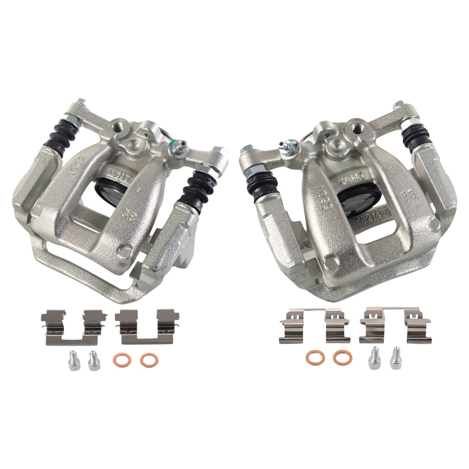 TRQ Rear Brake Caliper Set Compatible with 2017-2019 Buick LaCrosse ...