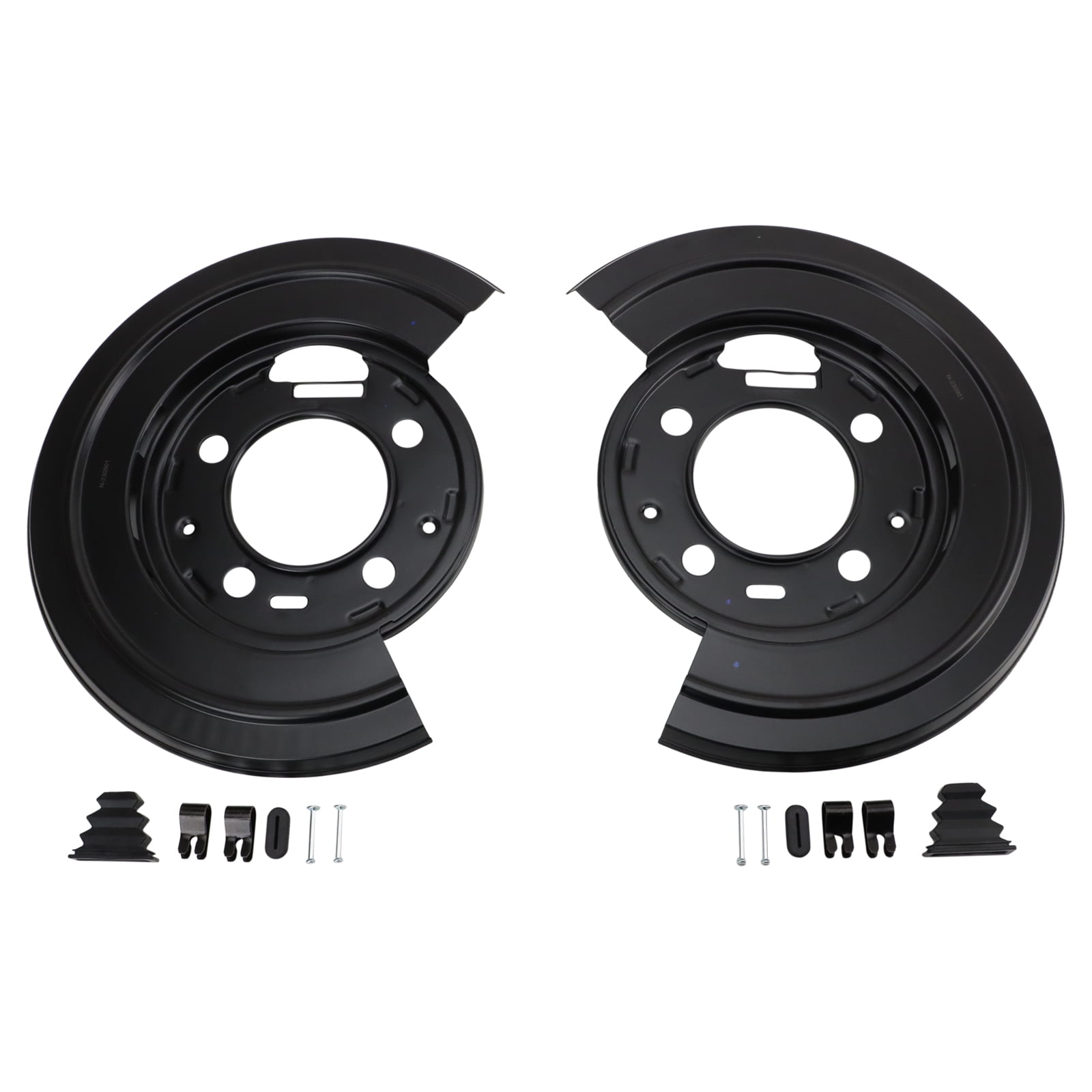TRQ Rear Brake Dust Shield Backing Plates Pair Fits Select Ford F250 ...