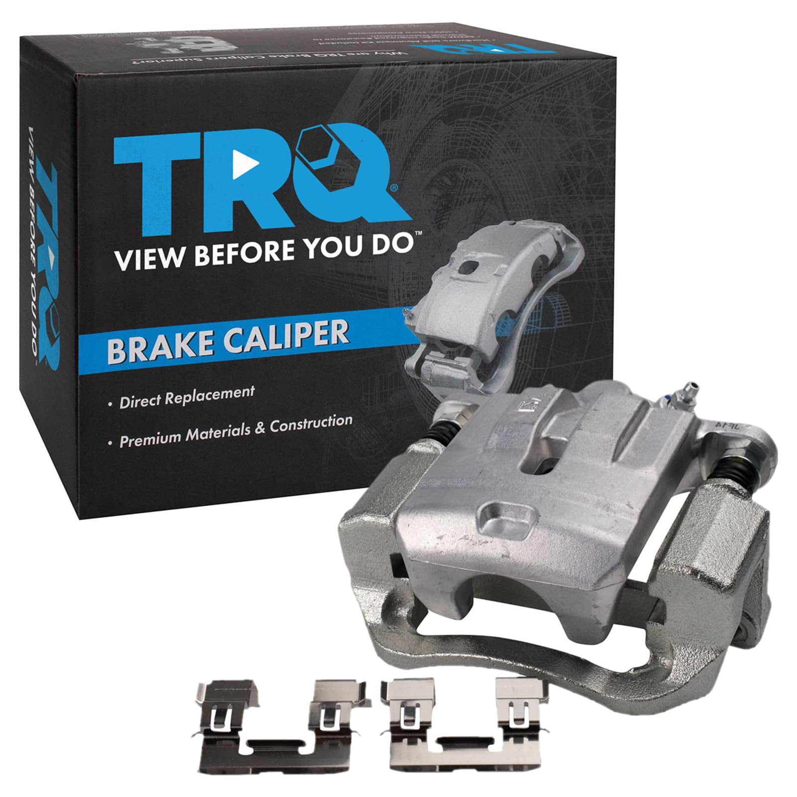 TRQ Rear Left Brake Caliper w/Bracket Drivers Side Compatible with 2013 ...