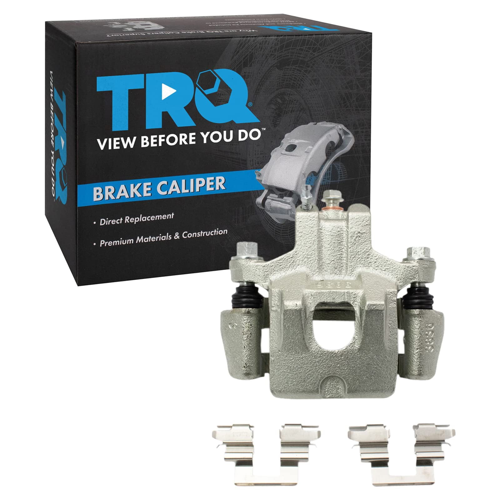 TRQ Rear Left Brake Caliper w/Bracket Drivers Side Compatible with 2006 ...