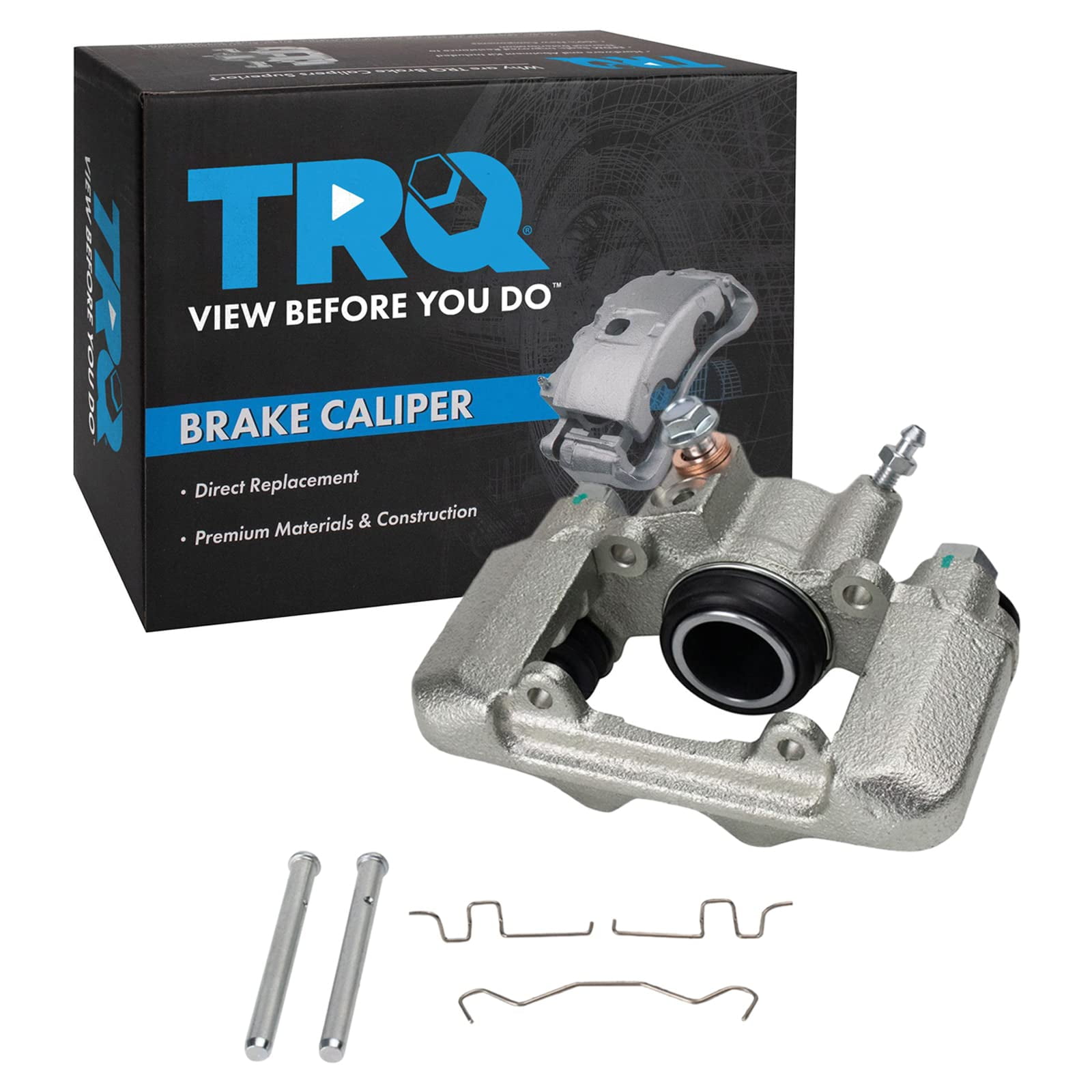 TRQ Rear Right Brake Caliper Passenger Side Compatible with 2003-2006 Pontiac Vibe 2000-2005 ...