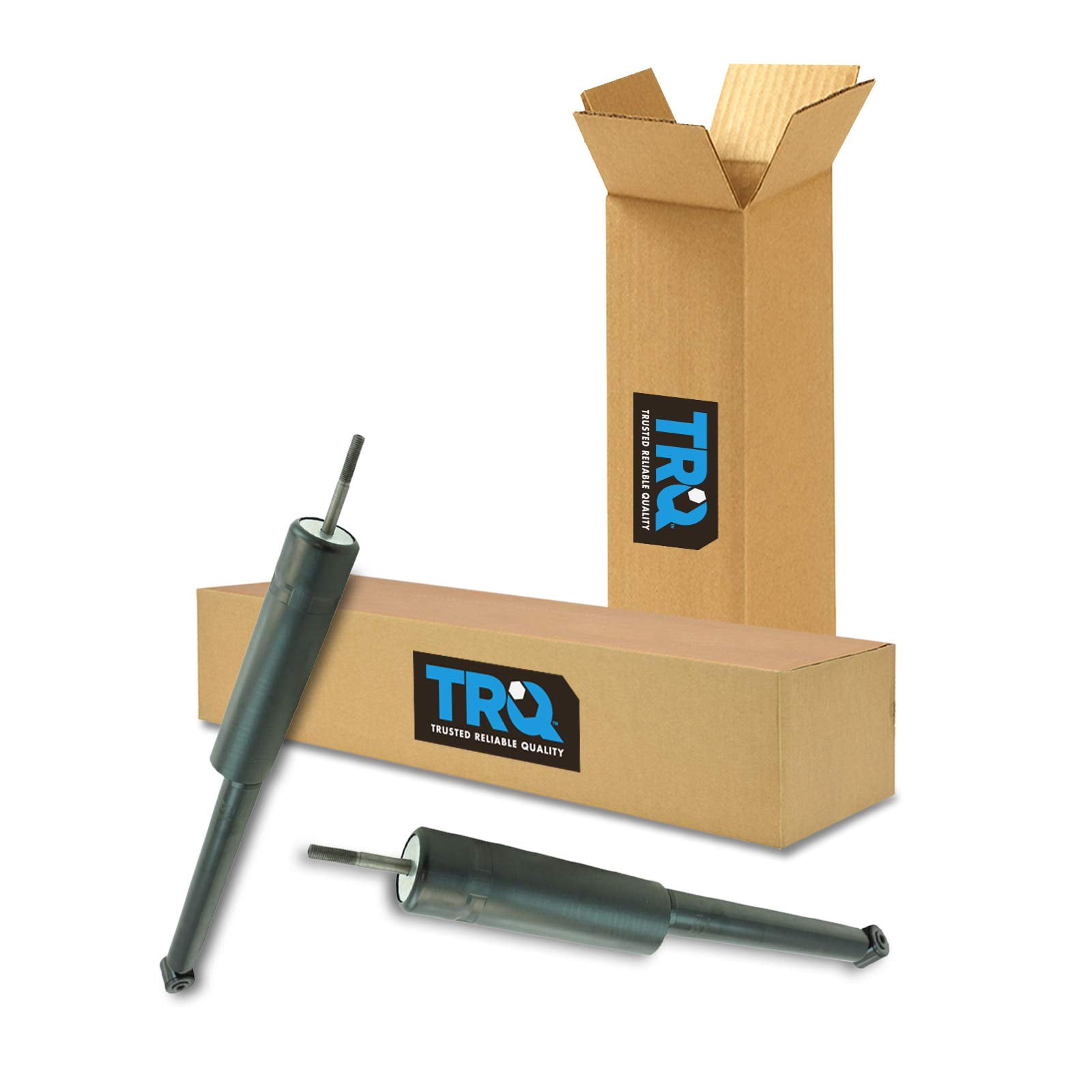 TRQ Rear Shock Absorber LH Driver RH Passenger Pair 2pc for Honda Fit ...