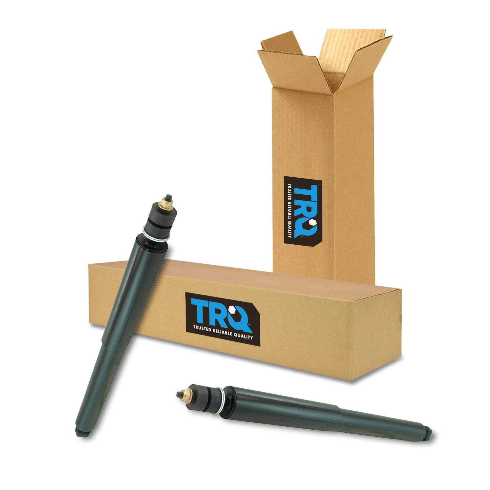 TRQ Rear Shock Absorber Pair LH Driver & RH Passenger Sides 2pc for ...
