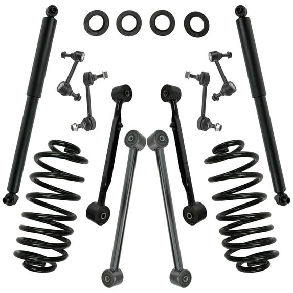 TRQ Rear Suspension Stabilizer Kit, Fits Trailblazer, Envoy, Bravada ...