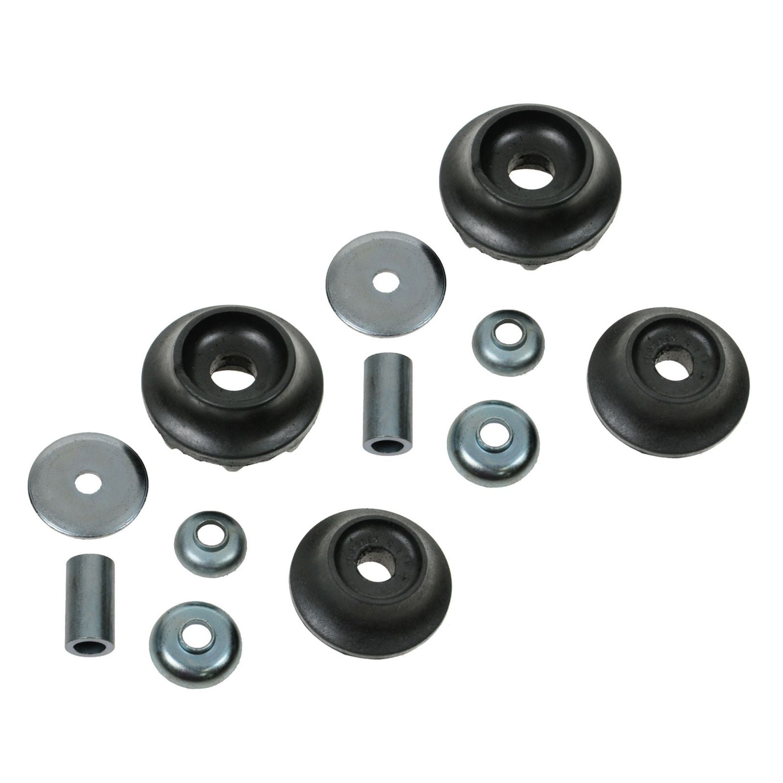 TRQ Rear Strut Shock Mount Kits Bushings Pair for VW Golf Jetta ...
