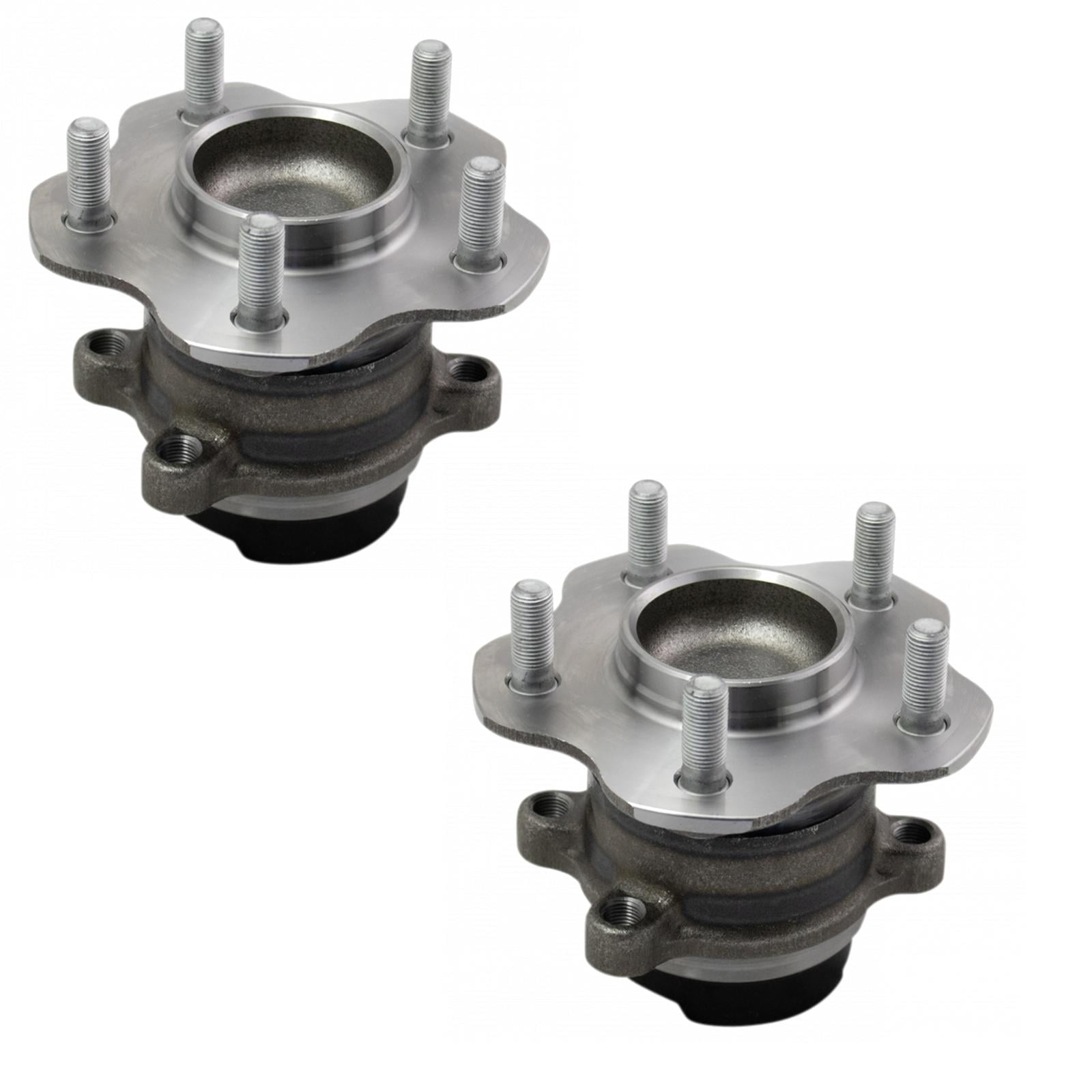 TRQ Rear Wheel Bearing & Hub Assembly LH RH Pair for Nissan Rogue SUV ...