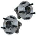 TRQ Rear Wheel Bearing & Hub Assembly Pair Driver & Passenger Sides for ...