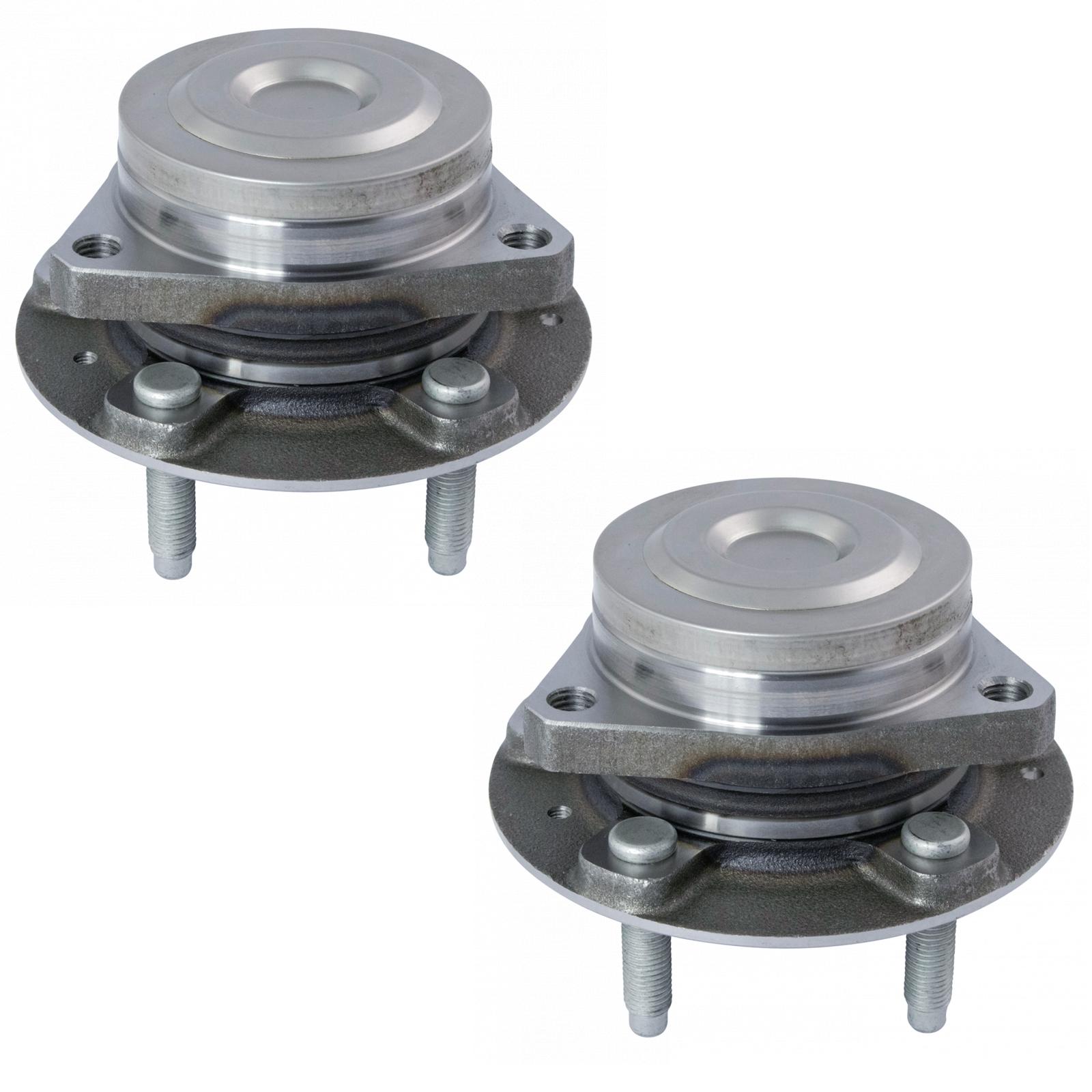 TRQ Rear Wheel Bearing & Hub Assembly Pair LH RH Sides for Buick ...