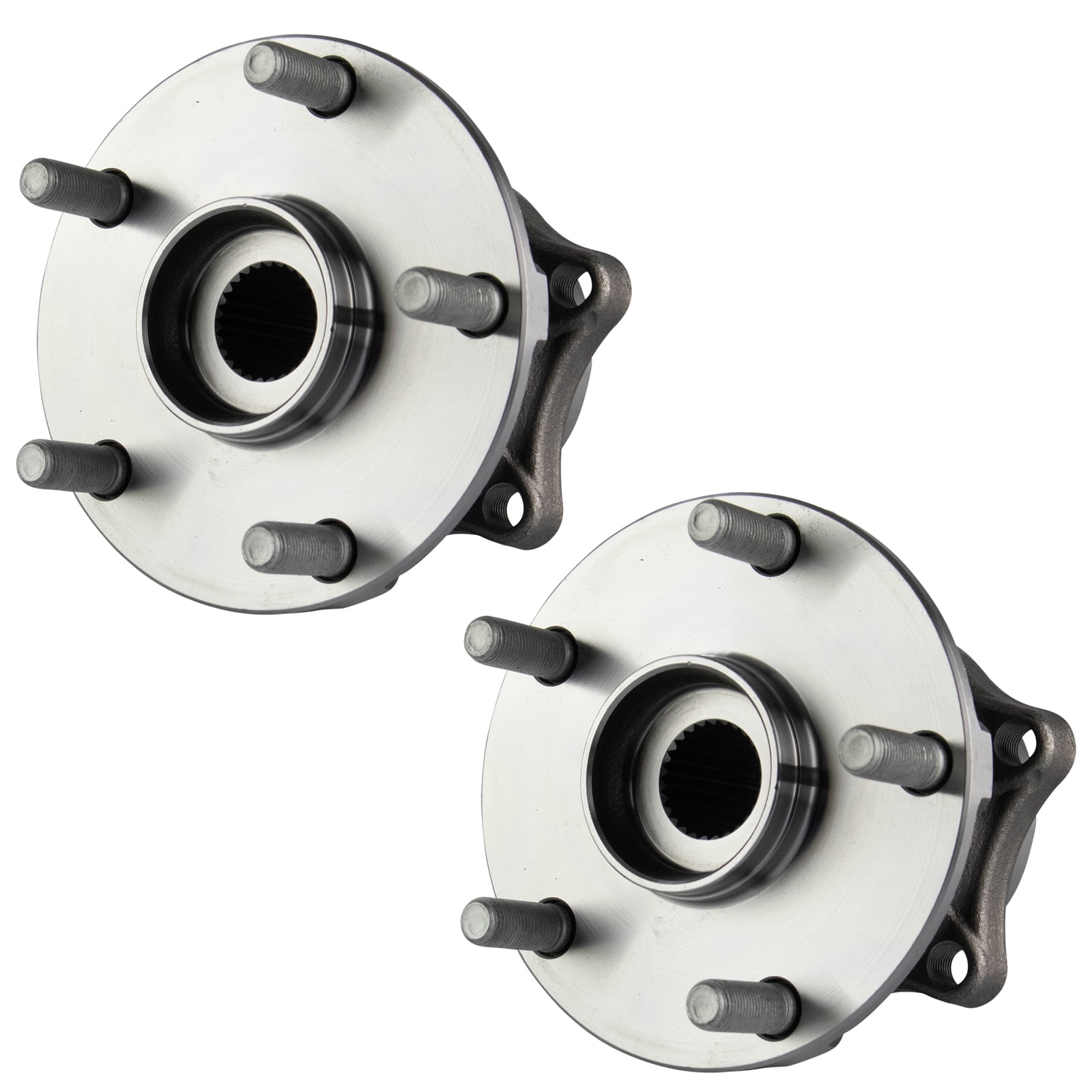 TRQ Rear Wheel Bearing & Hub Assembly Pair for Subaru WRX Legacy Outback BHA65657 - Walmart.com