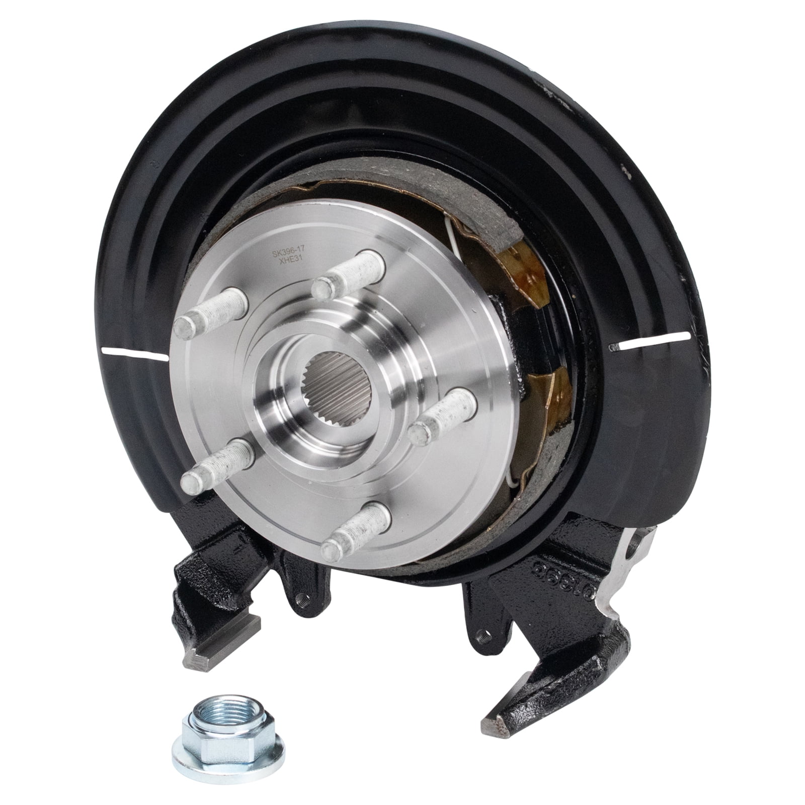 TRQ Rear Wheel Bearing & Hub Assembly with Knuckle LH for Ford Mercury ...