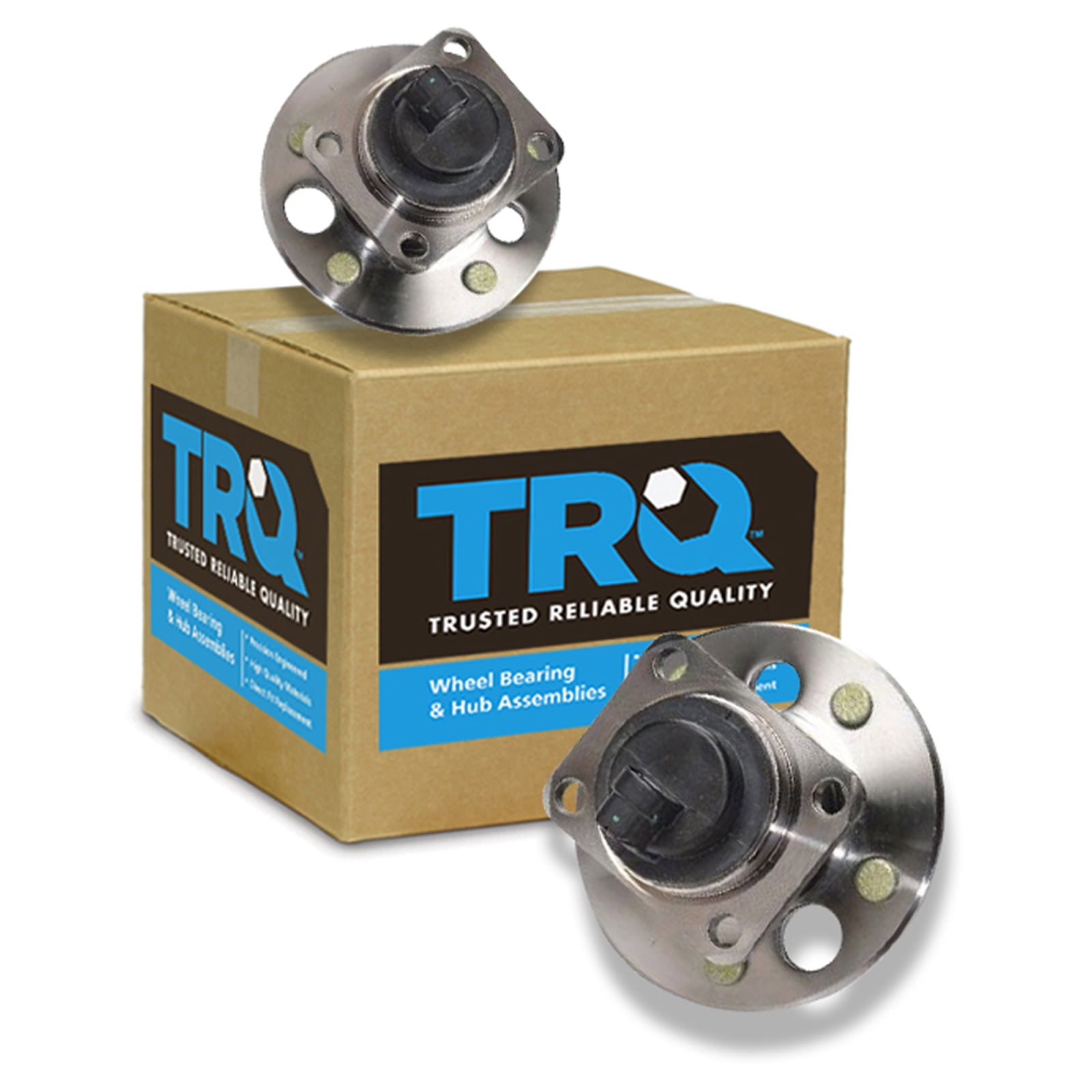 TRQ Rear Wheel Hub & Bearing w/ ABS Pair Set for Grand Am Malibu ...