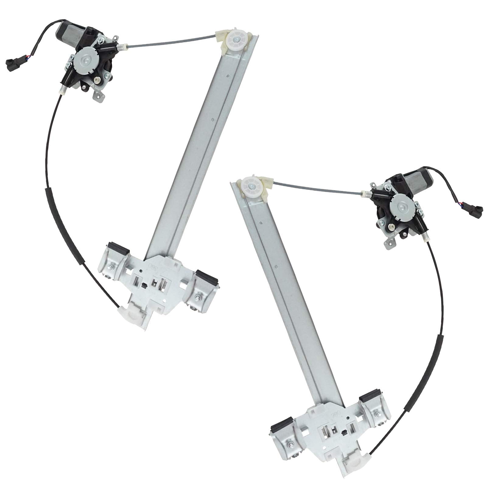 TRQ Rear Window Regulator Assembly with Motor LH RH Pair for Hummer H2 ...