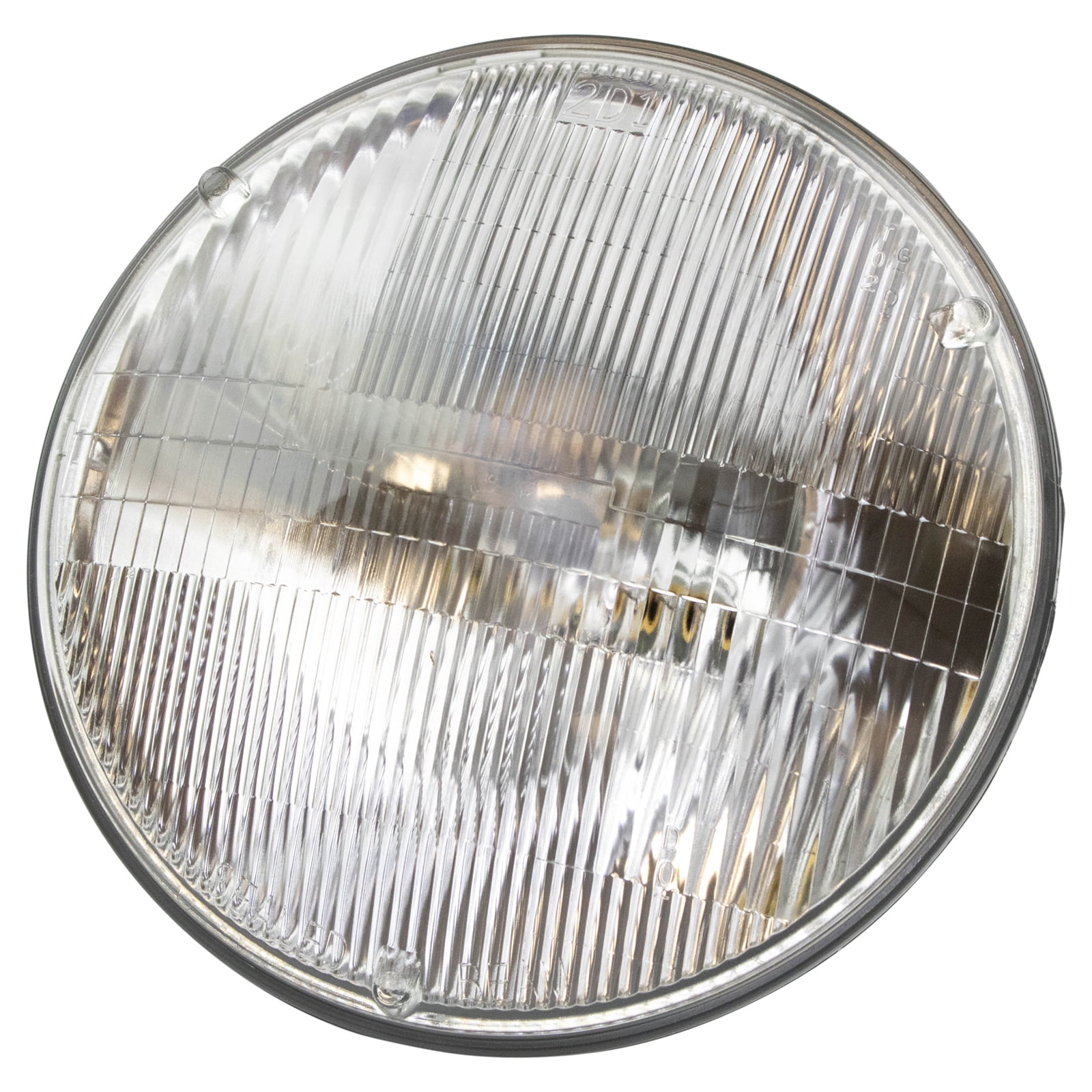 TRQ Round Headlight Headlamp Sealed Dual Beam for Chevy GMC Dodge Ford ...