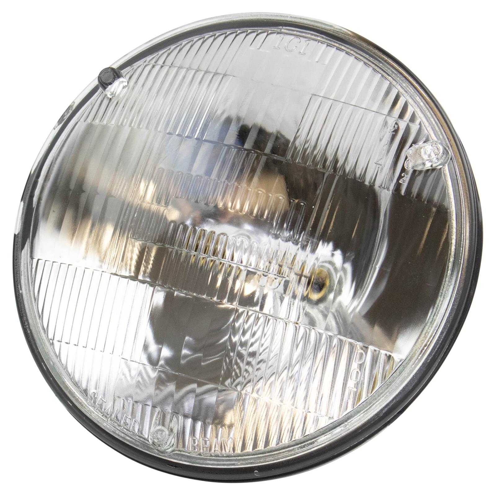 TRQ Round Sealed High Beam Headlight Headlamp for Chevy GMC Ford Dodge ...