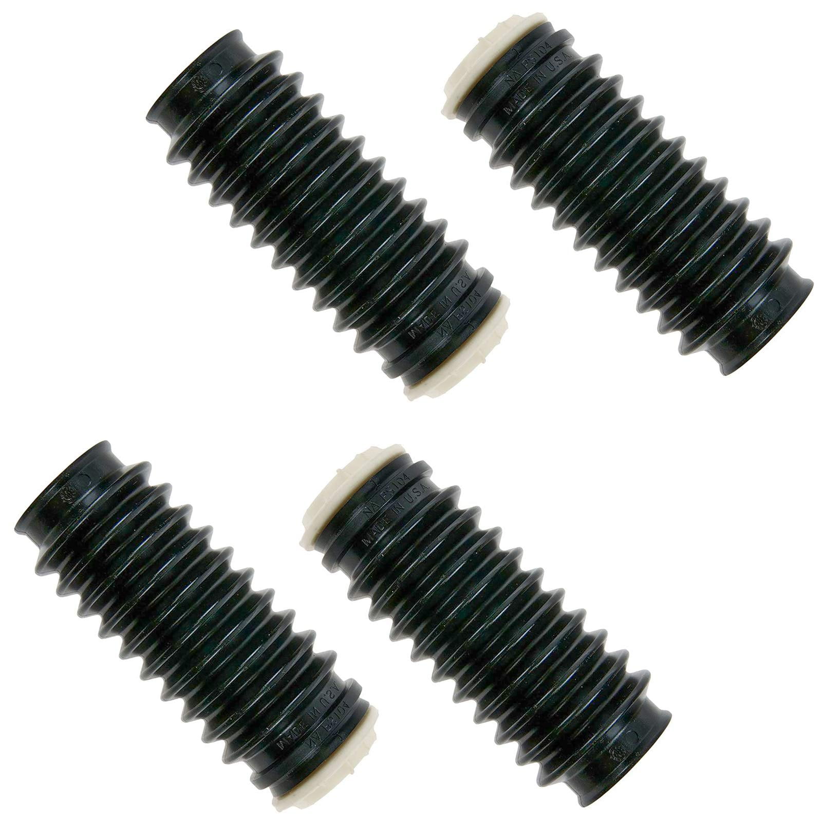 TRQ Shock Strut Bellows Dust Boot Bump Stop Front Rear Left Right Set ...