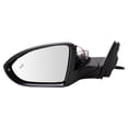 TRQ Driver Side Mirror Assembly Power Heated Memory Turn Signal Blind ...