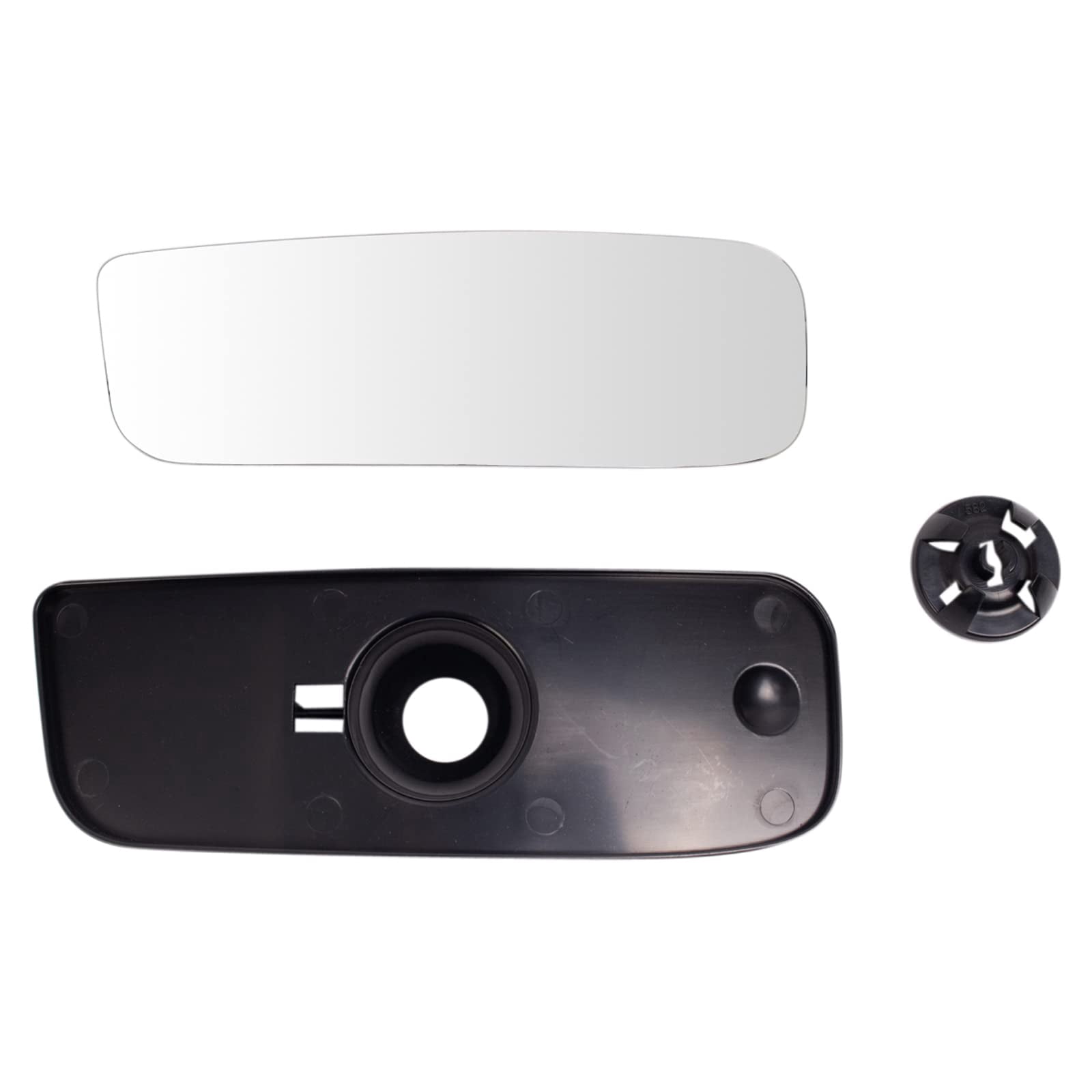 TRQ Side View Door Mirror Lower Convex Glass RH for Nissan NV Van Non ...