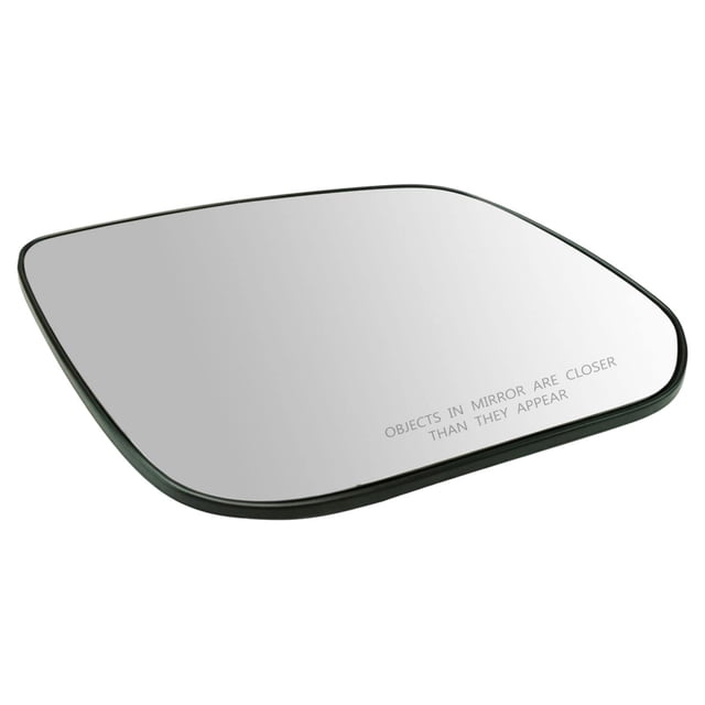 TRQ Side View Manual Mirror Glass Convex with Backing Plate Passenger ...