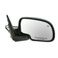TRQ Side View Mirror Power Heated Black Textured Passenger RH for Chevy ...