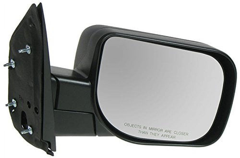 TRQ Textured Manual Side View Mirror Passenger RH For 04-10 Nissan ...