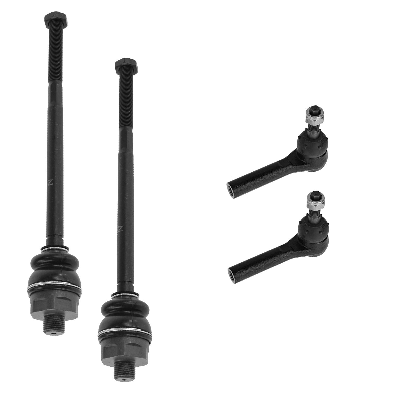 TRQ Tie Rod Kit Set of 4 Inner Outer Left Right for Chevy GMC Hummer ...