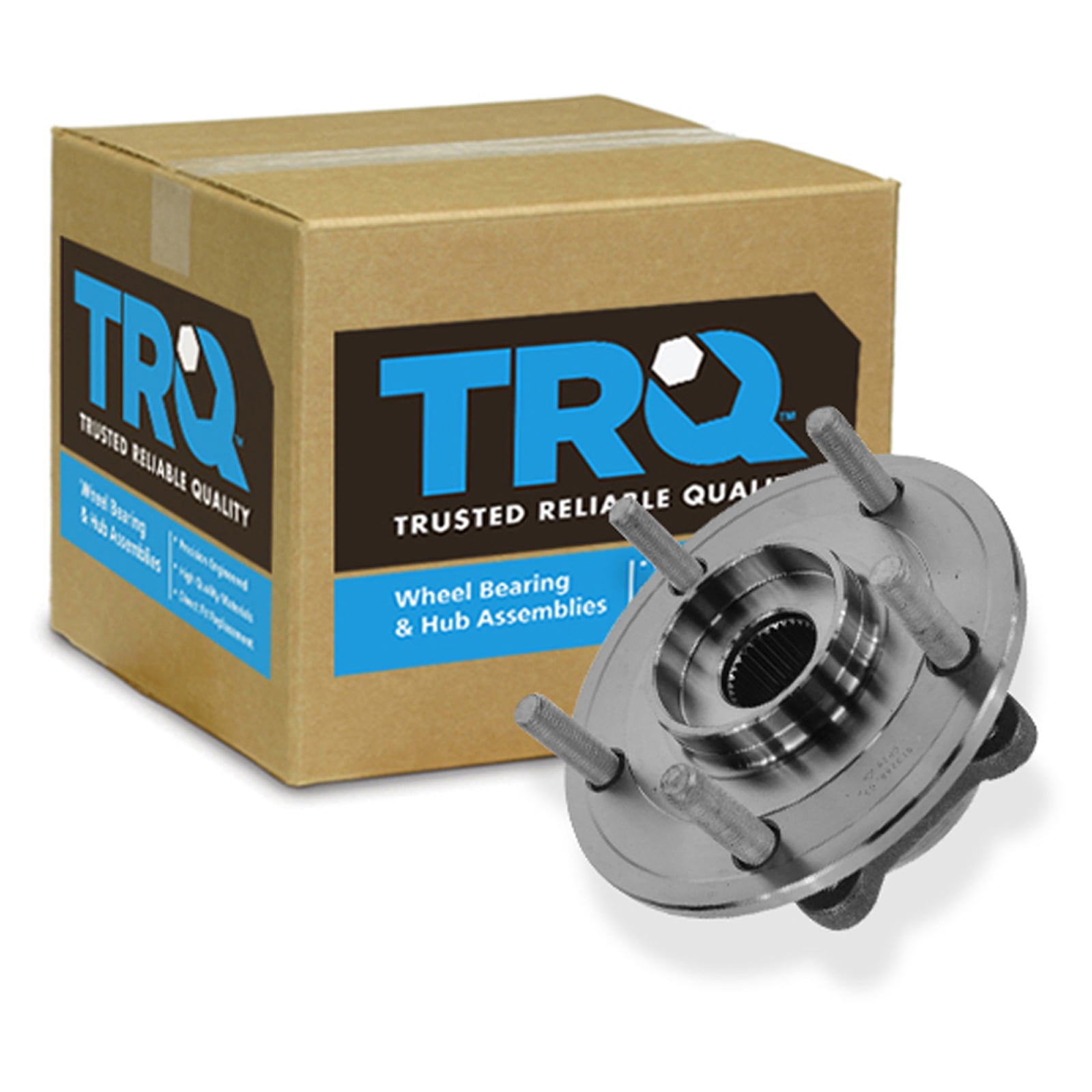 TRQ Wheel Bearing & Hub Assembly Front LH Left or RH Right for Dodge Journey BHA54108 - Walmart.com