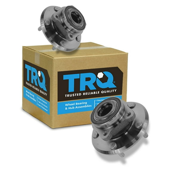 TRQ Wheel Bearing & Hub Assembly Front LH RH Pair Set for 09-14 Dodge Journey BHA53752 - Walmart.com