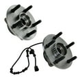 TRQ Wheel Bearing & Hub Assembly LH & RH Pair For Dodge Ram 1500 w ...