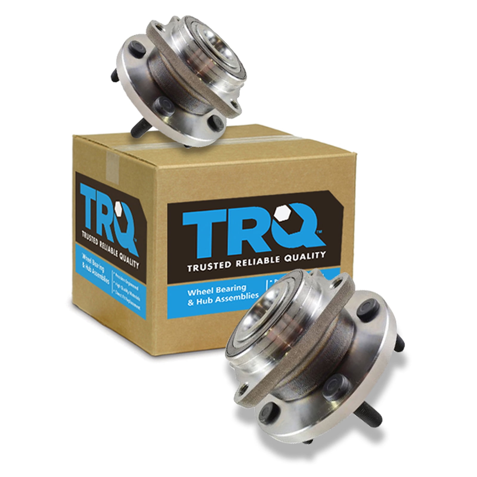 TRQ Wheel Hub & Bearing Front Left & Right Pair for Chrysler 200 ...
