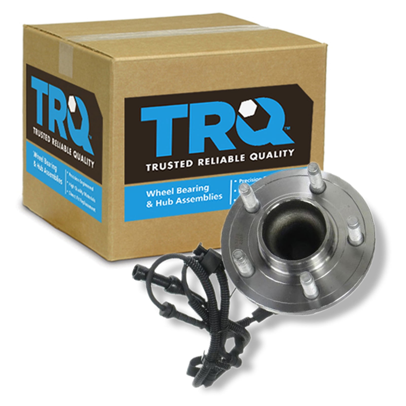 TRQ Wheel Hub & Bearing Front for Ford Crown Victoria Lincoln Town Car ...