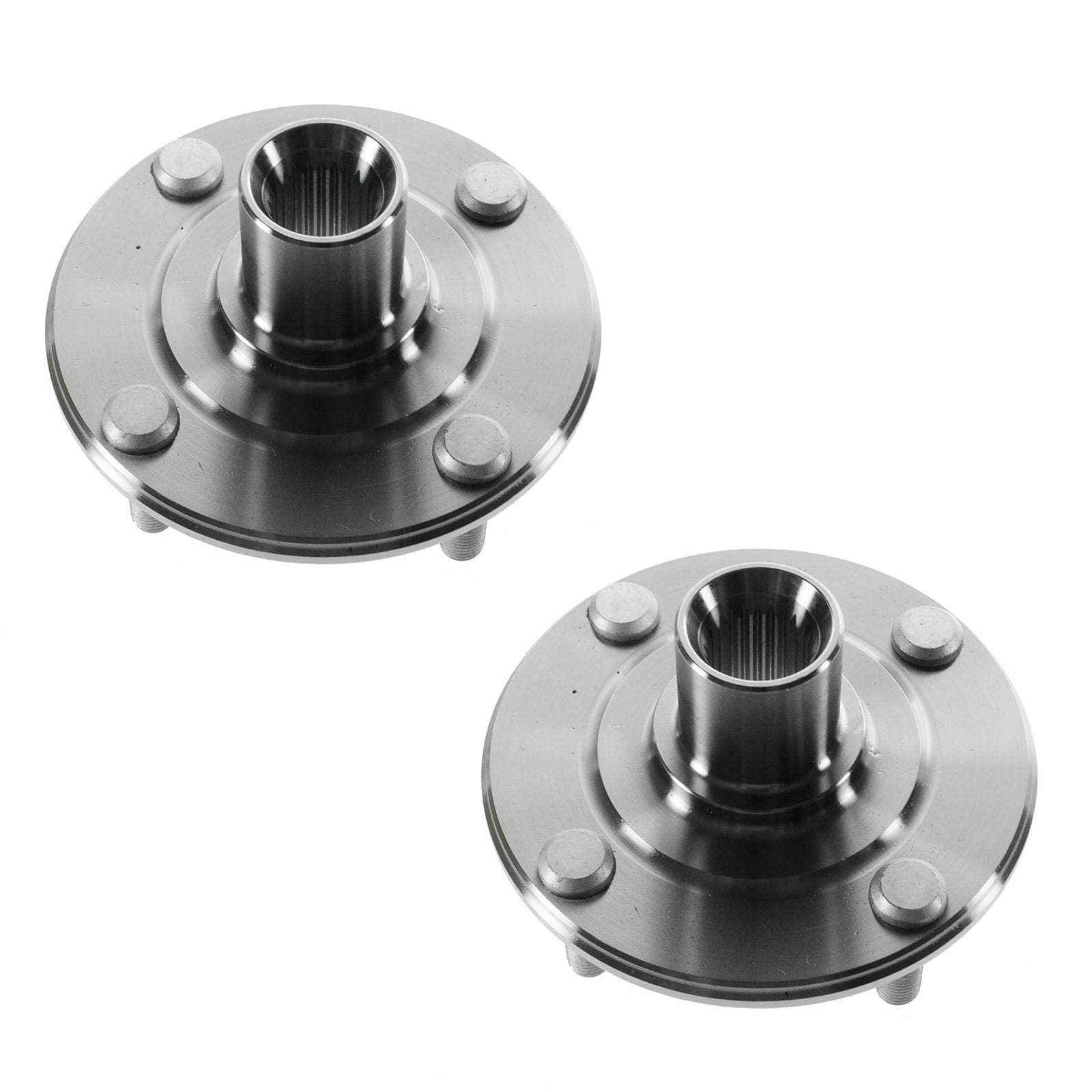 TRQ Wheel Hubs 4 Lug Front Left & Right Pair Set for 02-07 Mitsubishi ...