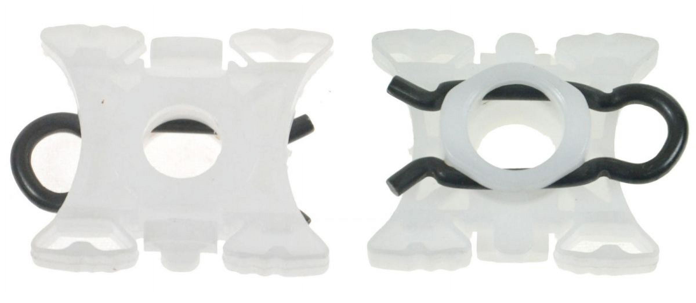 TRQ Window Regulator Sliding Pivot Clip Front Pair Set for BMW WCA54673 ...