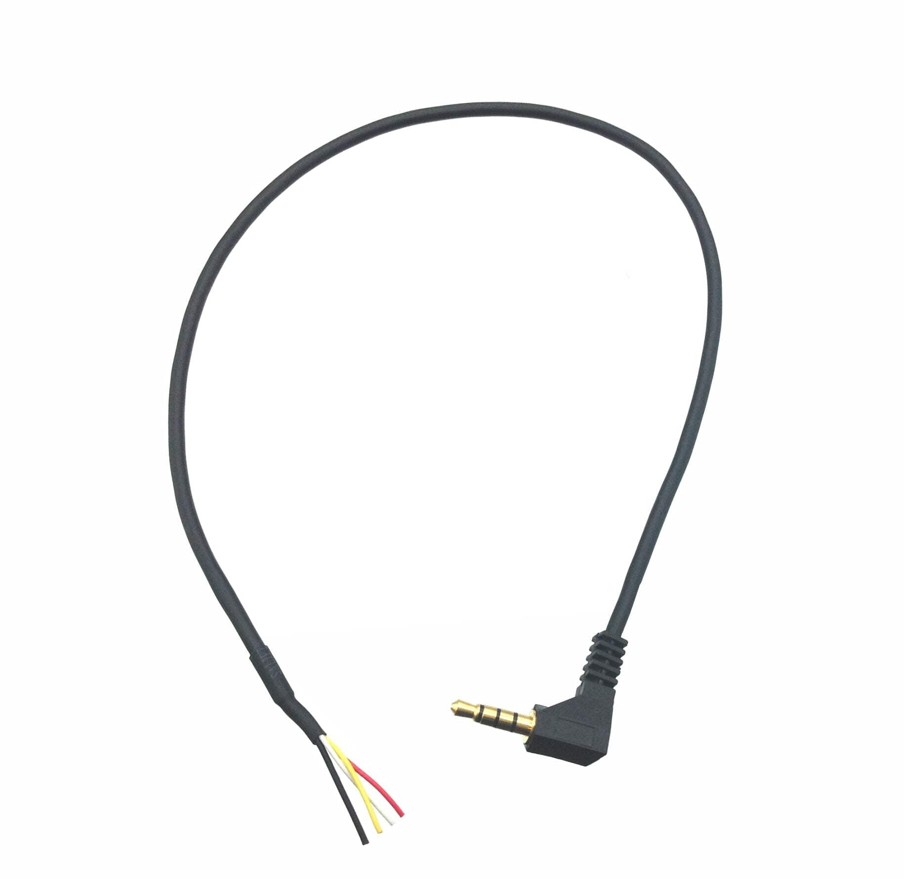 TRRS Microphone Adapter Cable to Bare End - Walmart.com
