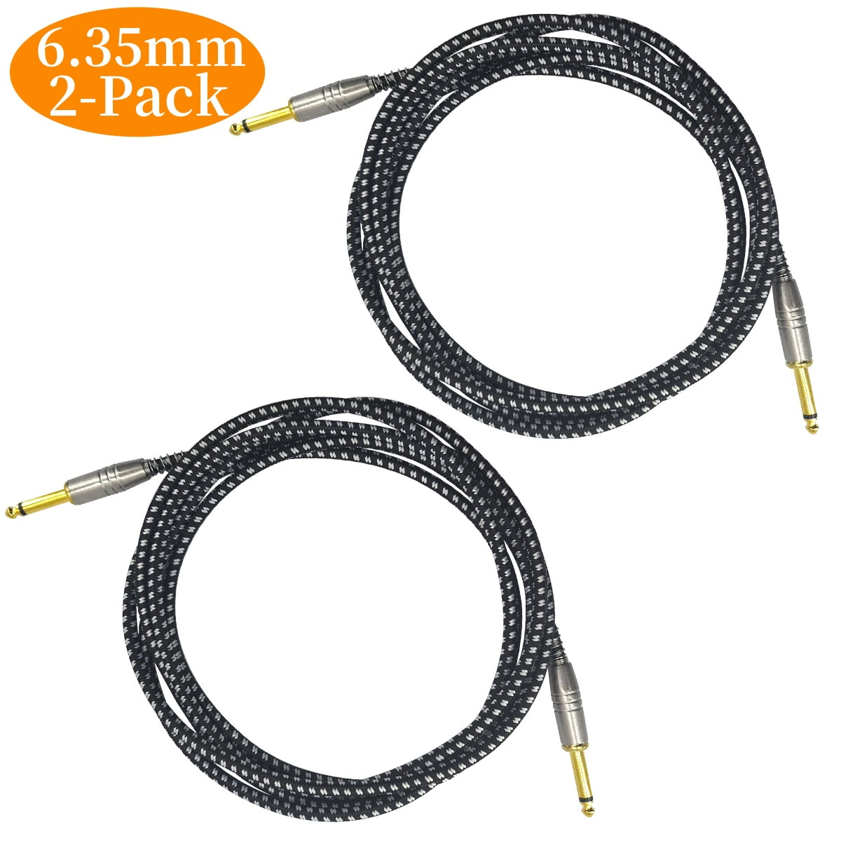 TRS Guitar Cable, Audio Cable Amp Cord for Electric Guitar,Bass ...