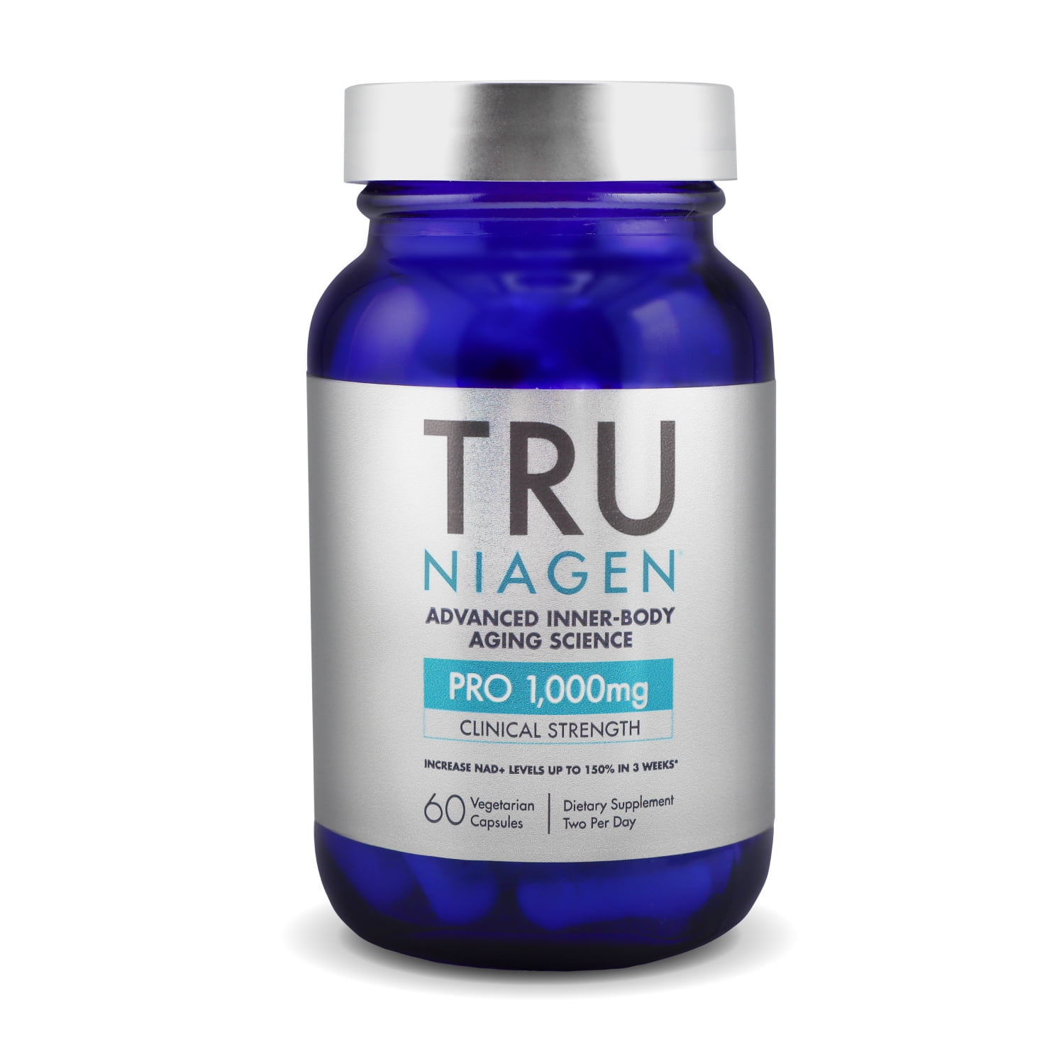 TRU NIAGEN PRO 1000mg | Patented Nicotinamide Riboside NAD+ Supplement ...