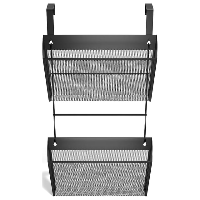 TRU RED 1-Pocket Mesh Letter Wall File Black 2/Pack TR57580-CC ...