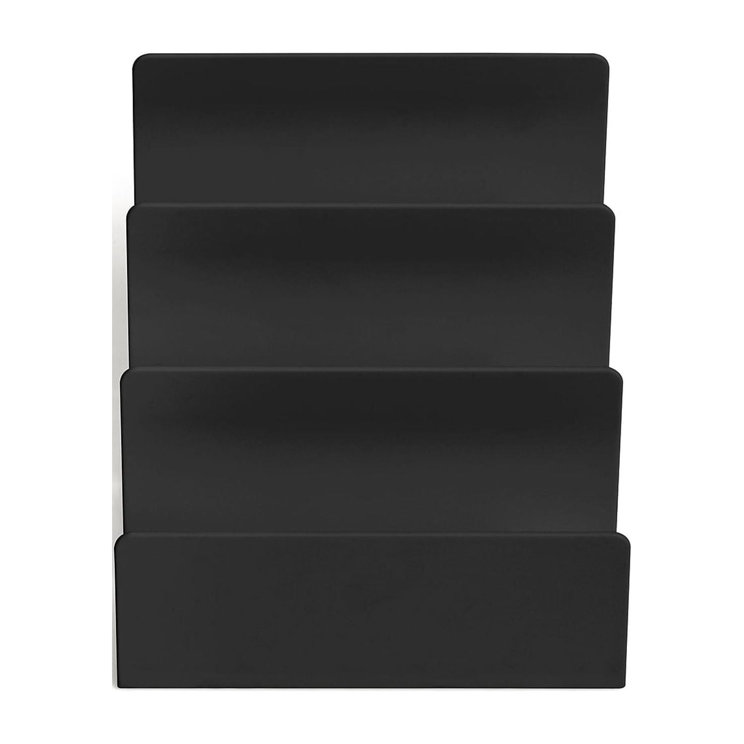 TRU RED 3-Slot Plastic Letter Sorter Black TR55284 - Walmart.com