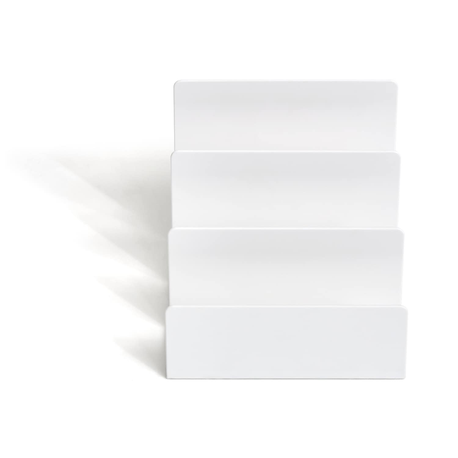 TRU RED 3-Slot Plastic Letter Sorter White TR55285 - Walmart.com