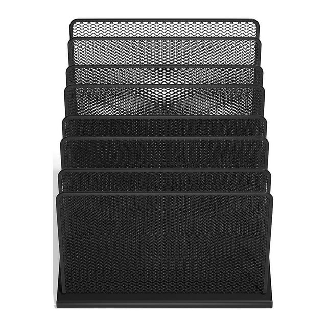 TRU RED 7 Compartment Wire Mesh File Organizer TR57559-CC - Walmart.com