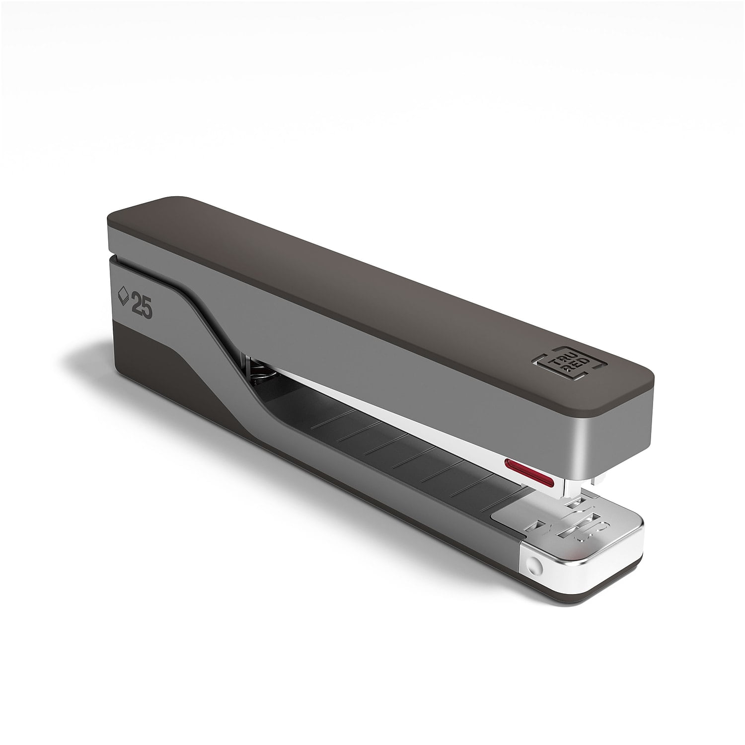 TRU RED Desktop Stapler 25 Sheet Capacity Gray/Black 2/Pack TR58079VS ...
