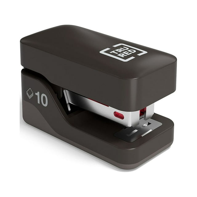 TRU RED Mini Stapler 10-Sheet Capacity Black TR58084 - Walmart.com