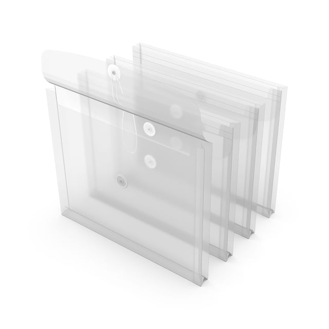 TRU RED Wallet, Clear, 30/Carton | Plastic storage bins - Walmart ...