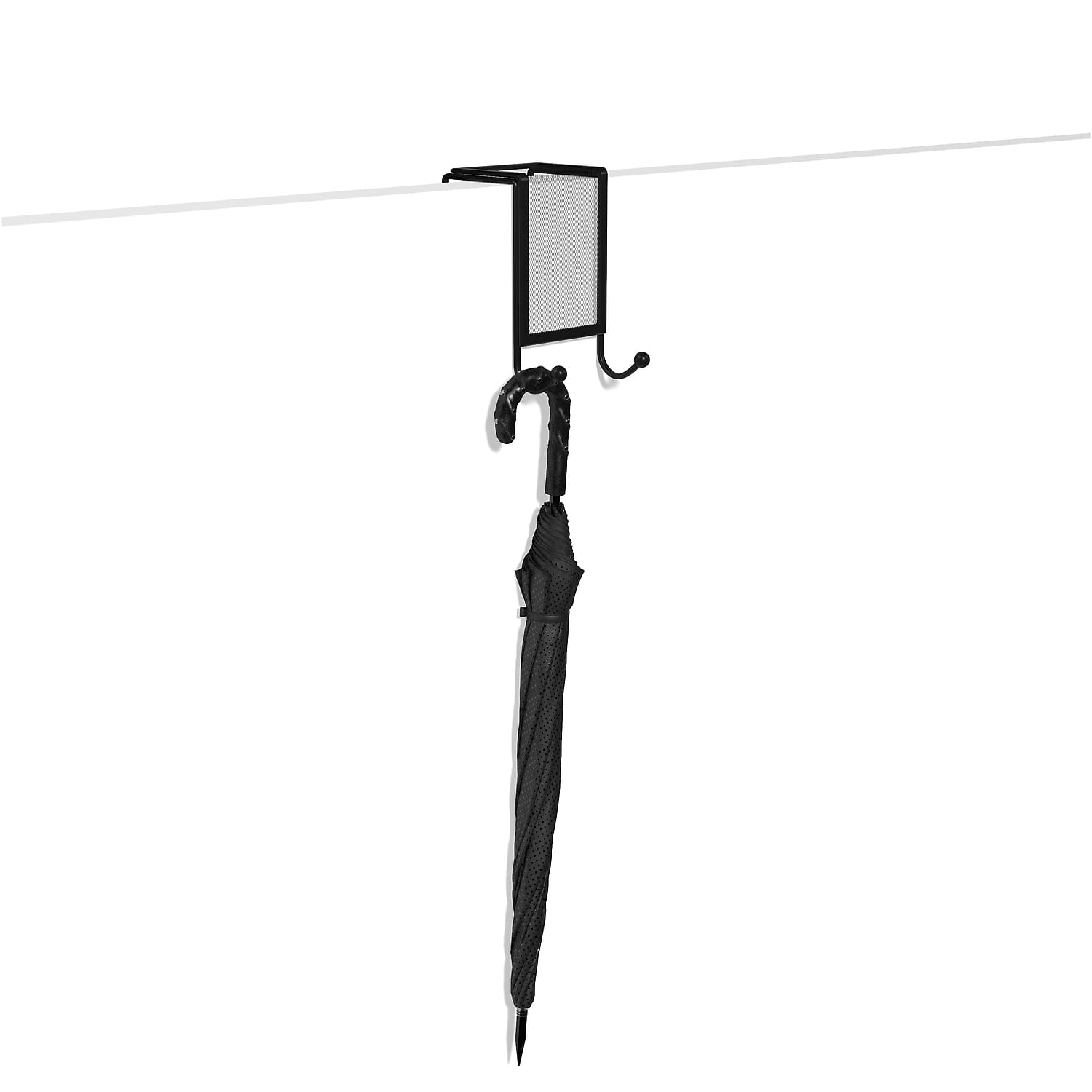 TRU RED Over-Panel Hook Black Mesh (TR57529-CC) - Walmart.com