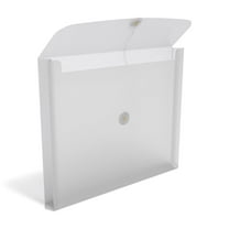 TRU RED Letter-Size Poly Zip Document Pocket, Water-Resistant, Assorted ...